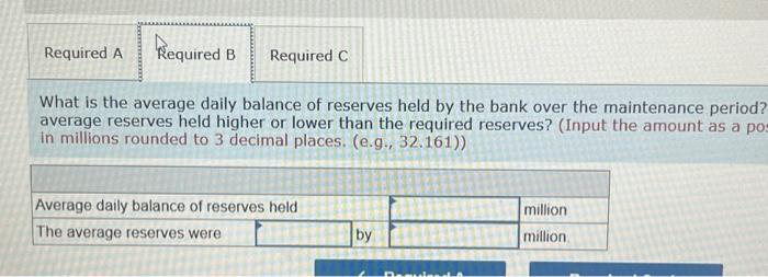 Solved City Bank has estimated thot its average daily net | Chegg.com