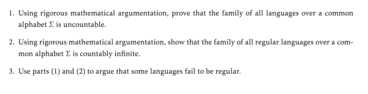 Solved Using rigorous mathematical argumentation, prove that | Chegg.com