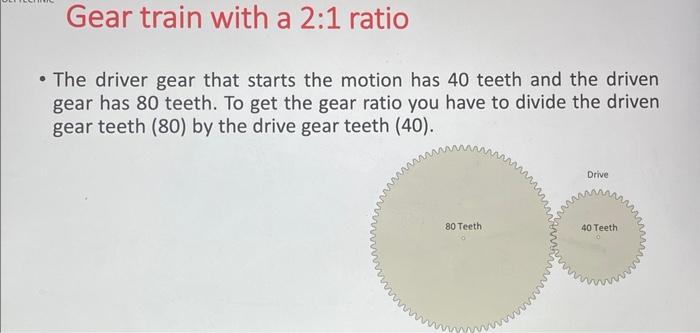 Solved - Consider a simple gear train consisting of wheels | Chegg.com