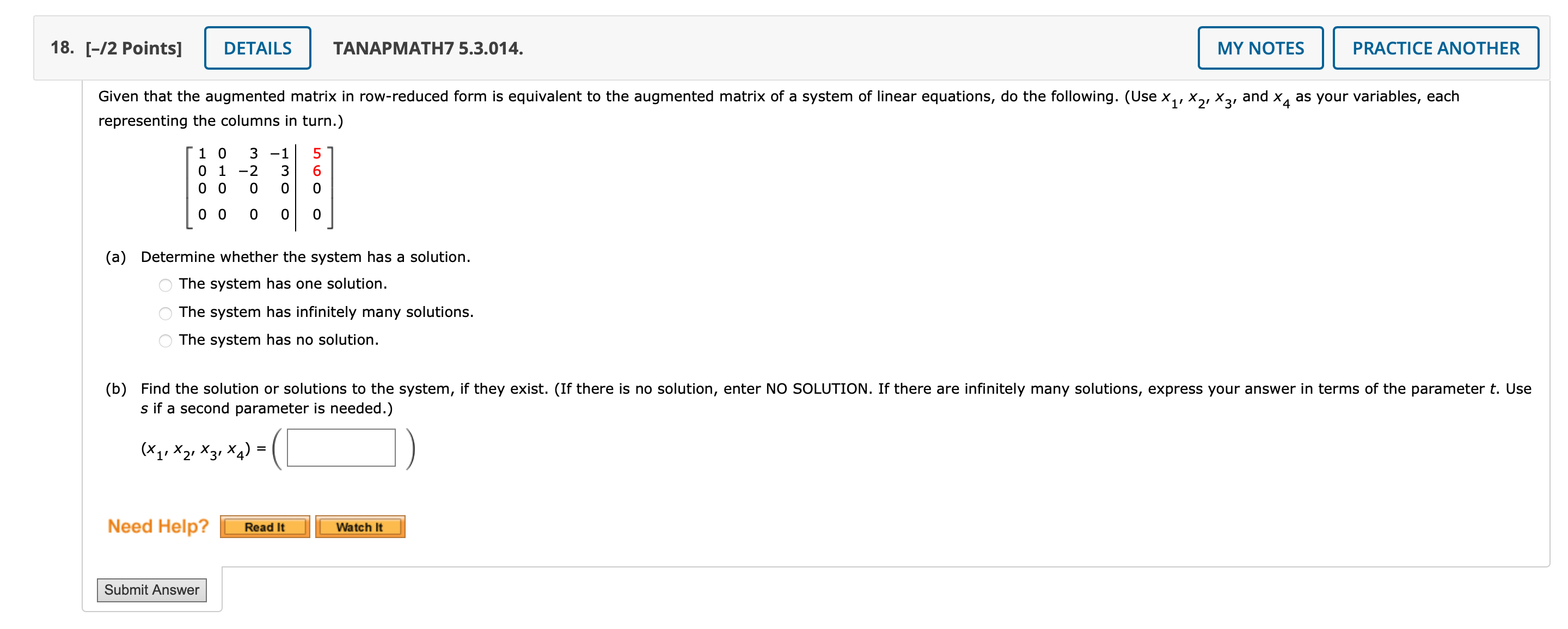 Solved representing the columns in | Chegg.com