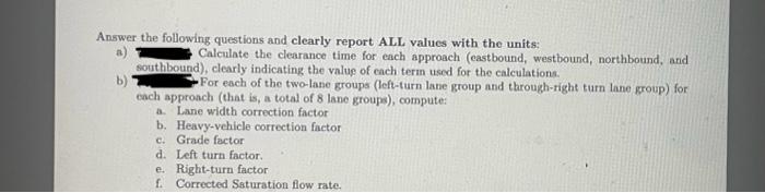 Solved Answer the following questions and clearly report ALL | Chegg.com