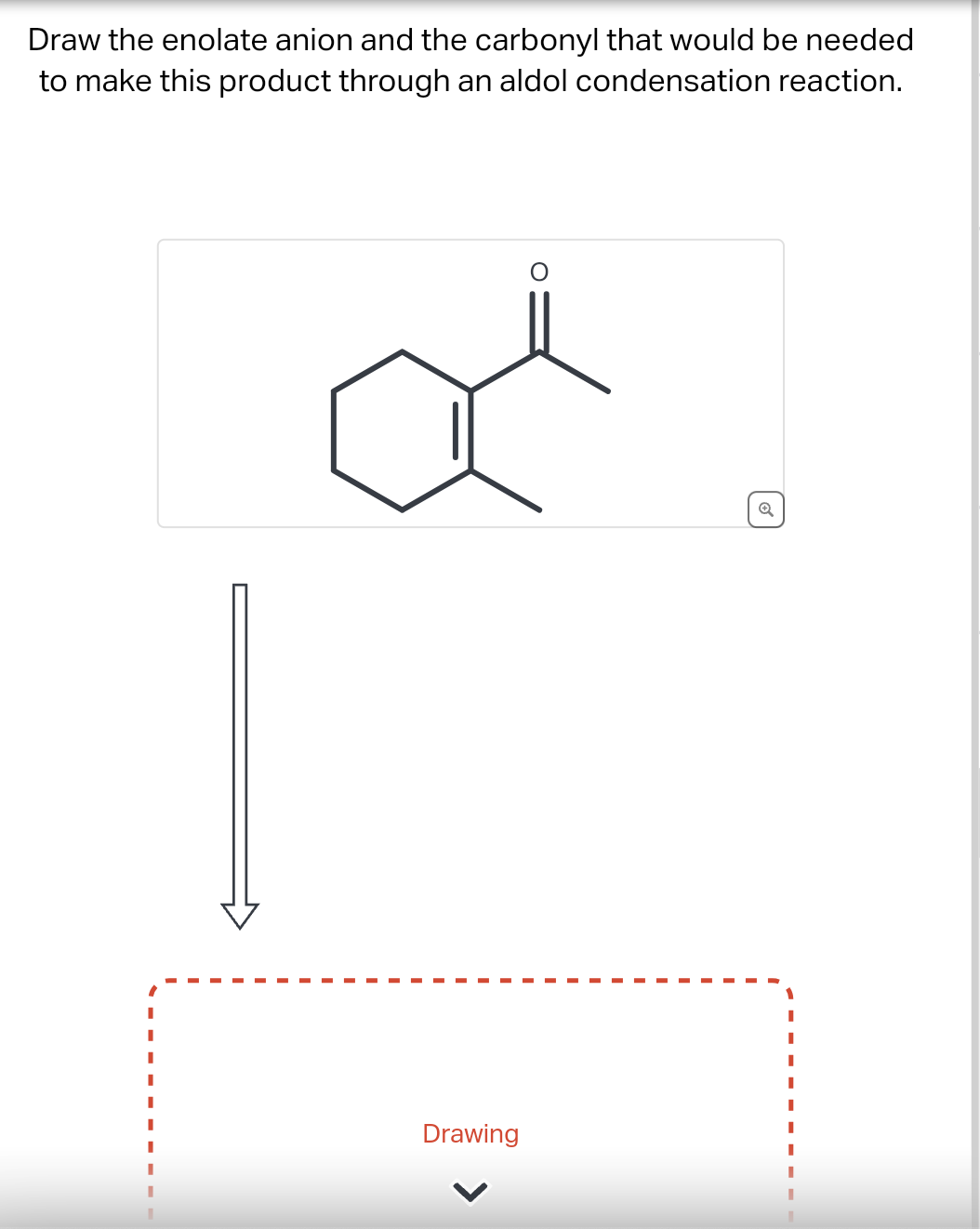Solved Draw the enolate anion and the carbonyl that would be | Chegg.com