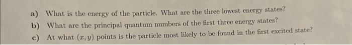 Solved 1. (20 points) Consider a particle of mass m trapped | Chegg.com