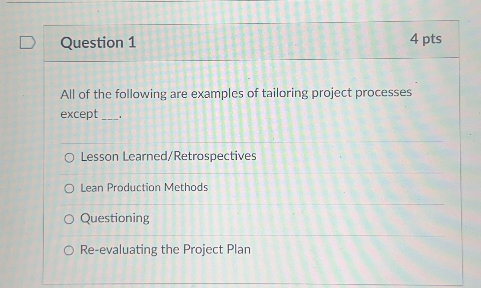 Solved Question 14 ﻿ptsAll of the following are examples of | Chegg.com