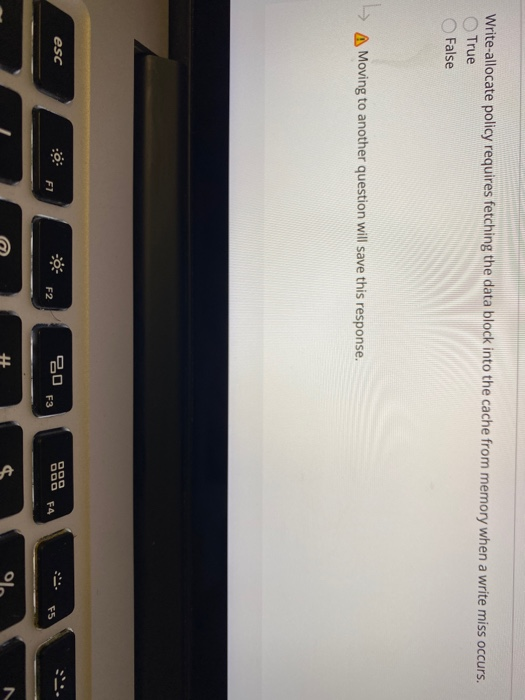 Solved Write-allocate policy requires fetching the data | Chegg.com