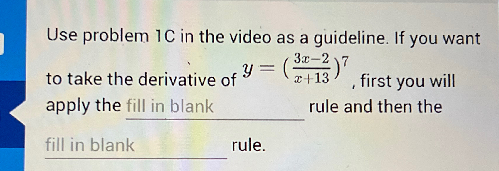 Solved Use problem 1C in the video as a guideline. If you | Chegg.com