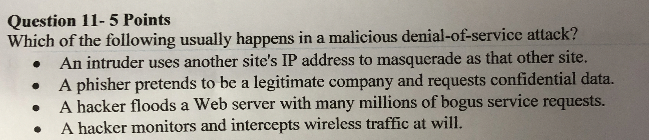 Question 8-5 ﻿Pointstake computers with wireless | Chegg.com