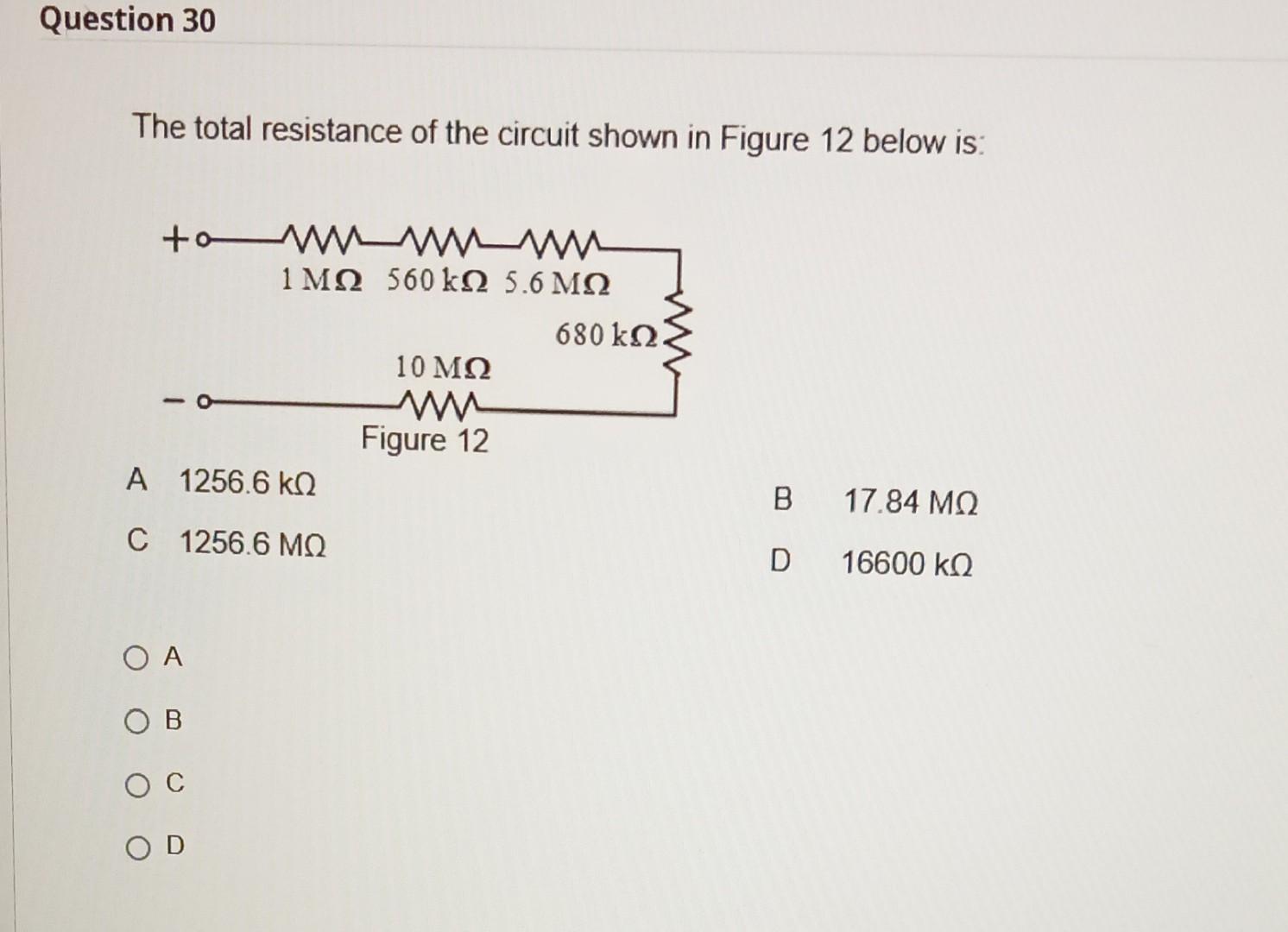 Solved Express 0.5 A as mA 50 mA 5 mA 500 mA 0.5 mAThe total | Chegg.com