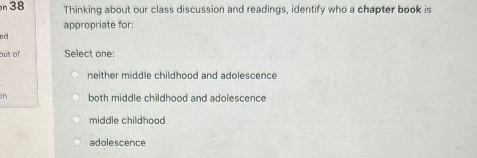 Solved Thinking about our class discussion and readings, | Chegg.com