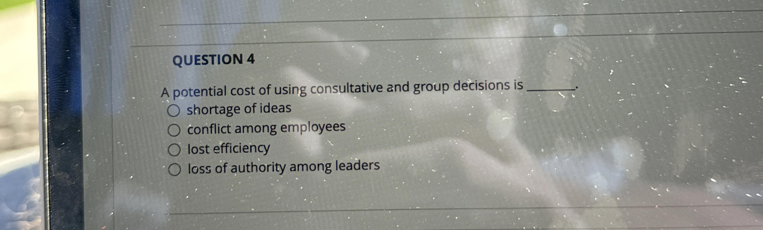 Solved QUESTION 4A potential cost of using consultative and | Chegg.com