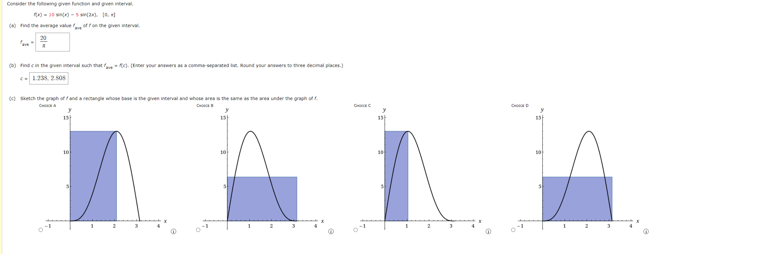 Solved Consider the following given function and given | Chegg.com