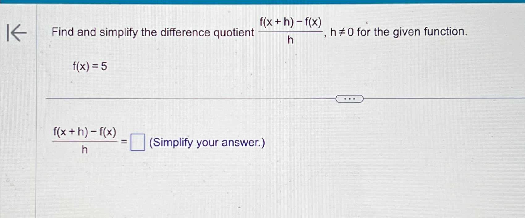 Solved Find and simplify the difference quotient | Chegg.com