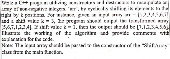 Solved Write a C++ ﻿program utilizing constructors and | Chegg.com