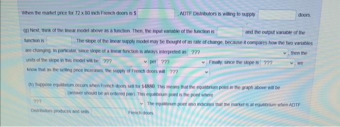 Solved The applet above shows that graph of a line in the | Chegg.com