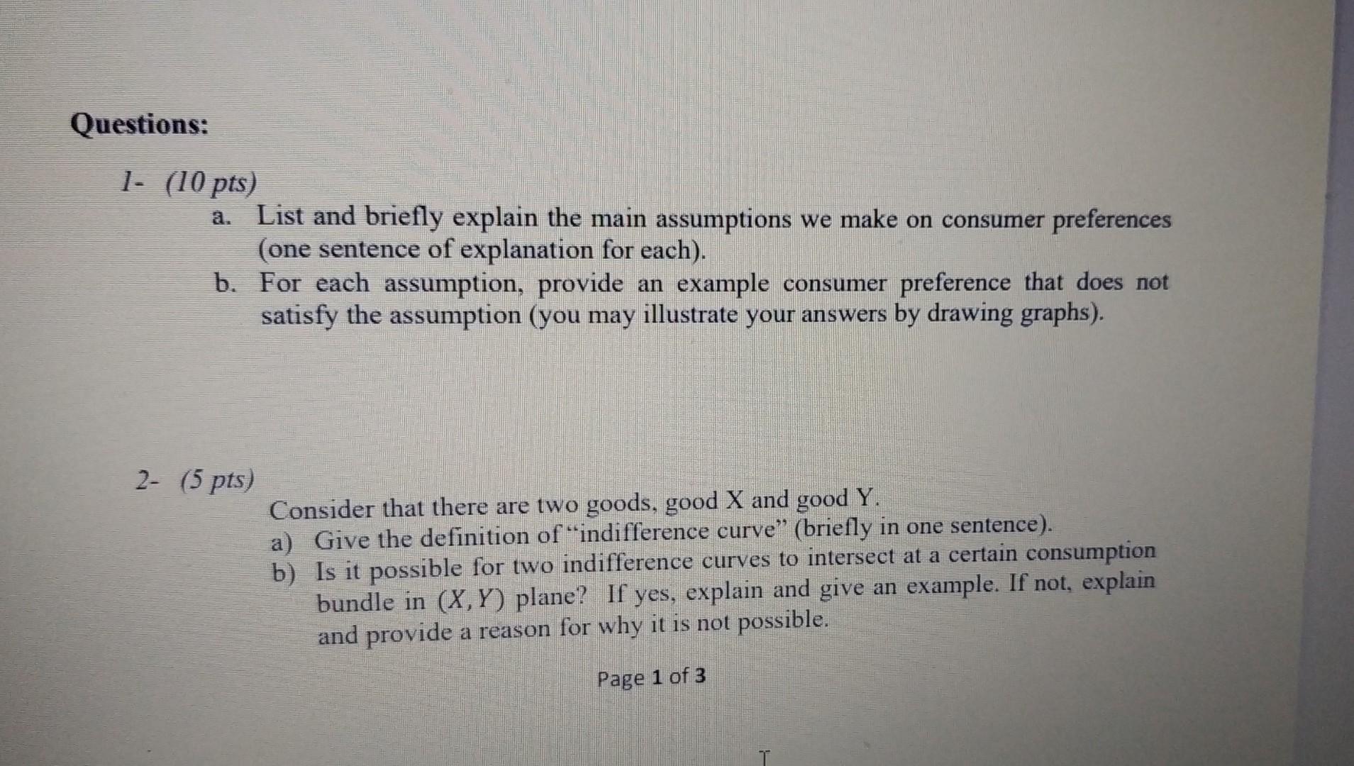 Solved 1−(10pts) a. List and briefly explain the main | Chegg.com