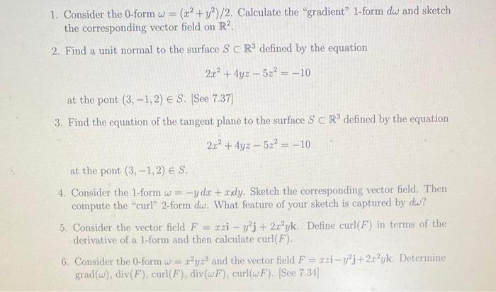Solved the corresponding vector field on R2. 2. Find a unit | Chegg.com
