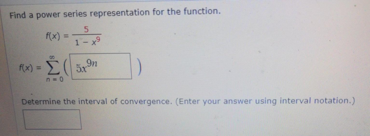 Solved Find a power series representation for the function. | Chegg.com