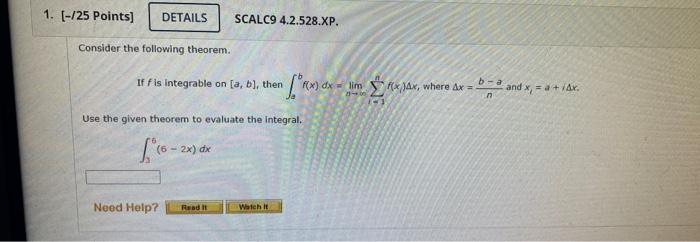 Solved If f is integrable on [a,b], then | Chegg.com
