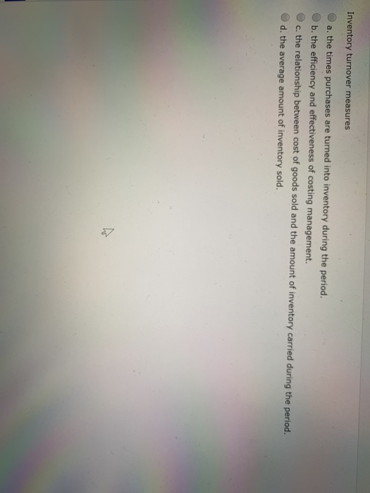 Solved The specific identification inventory method cannot | Chegg.com