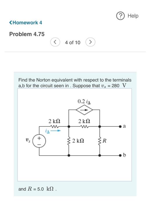 Solved Help Ework 4 Em 4 75 4 Of 10 Part A Find The