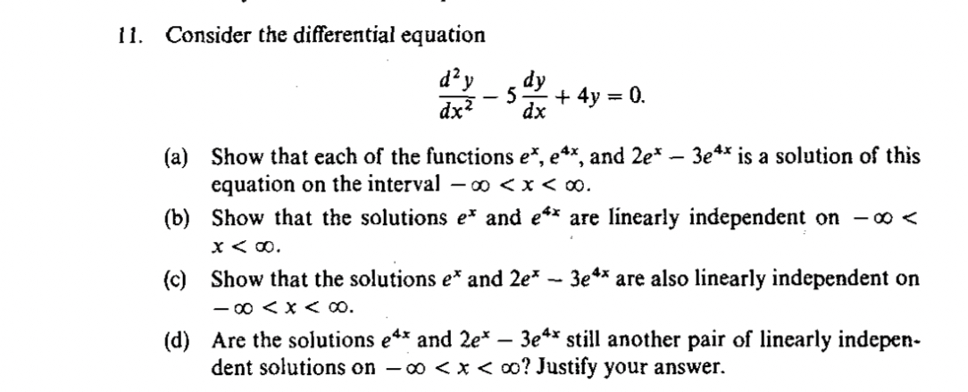 Solved by an EXPERT Consider the differential | Chegg.com
