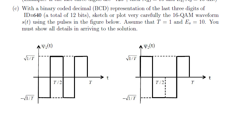 Solved (c) ﻿With a binary coded decimal (BCD) | Chegg.com