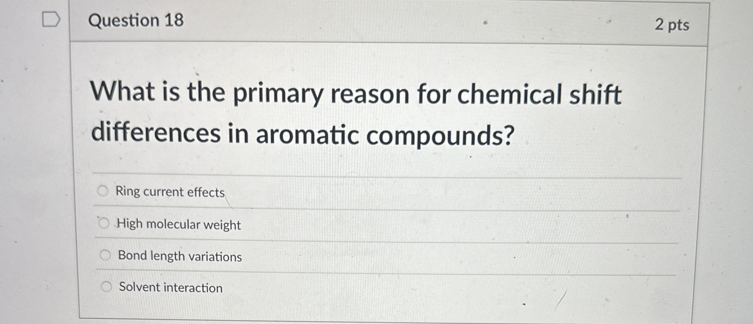 Question 182 ﻿ptsWhat is the primary reason for | Chegg.com