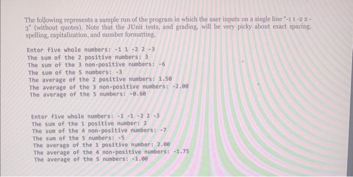 Solved Problem a (PA2a. java) Write a program that reads in | Chegg.com
