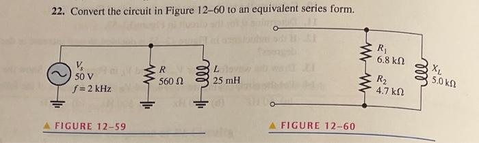Solved SECTION 12-4 Impedance and Phase Angle of Parallel RL | Chegg.com