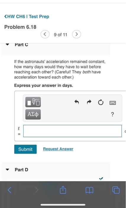 Solved A couple of astronauts agree to rendezvous in space | Chegg.com