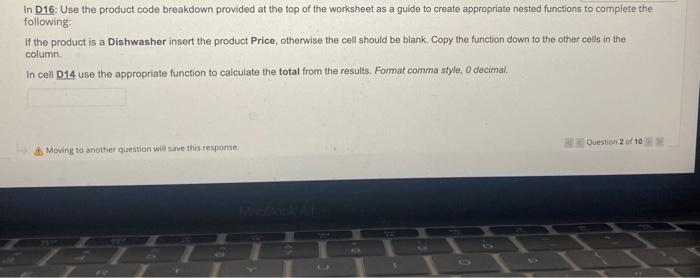 Solved In 016. Usa the producf code breakdown premided at | Chegg.com