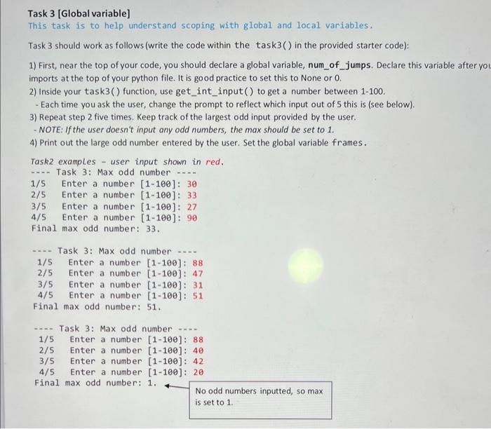 Solved kindly create a simple python code scoping global abd | Chegg.com Solved kindly create a simple python code scoping global abd | Chegg.com