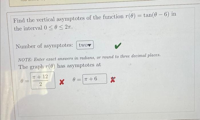 Solved Find The Vertical Asymptotes Of The Function