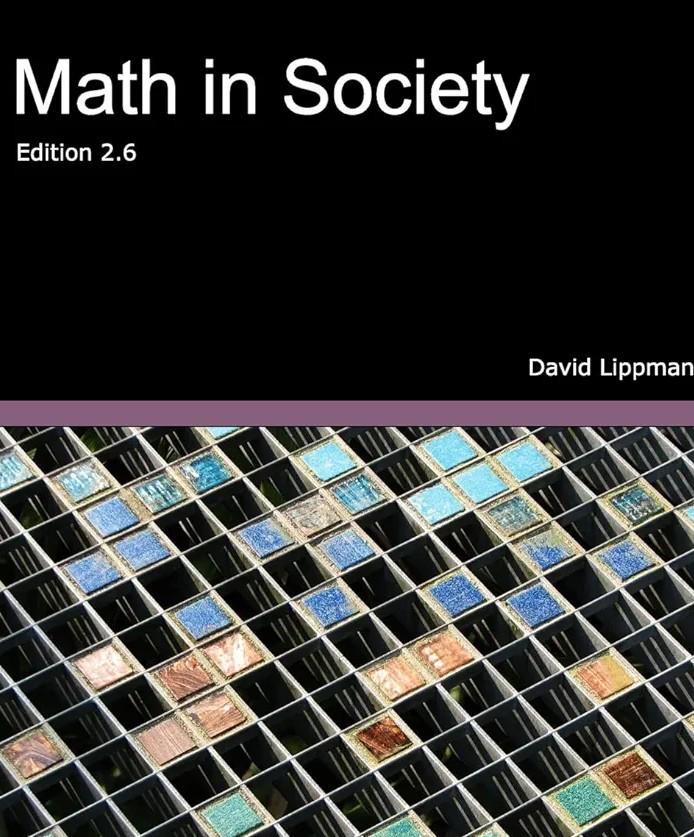Math in Society | Chegg.com