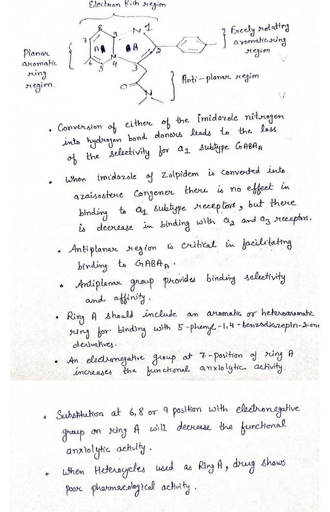 Solved Perform structure-activity relationship (SAR) of | Chegg.com