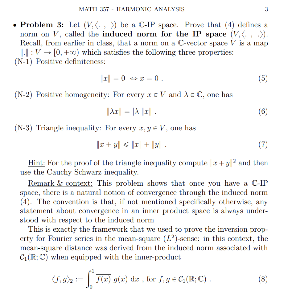 Solved I need help in this question of Mathematical Harmonic | Chegg.com