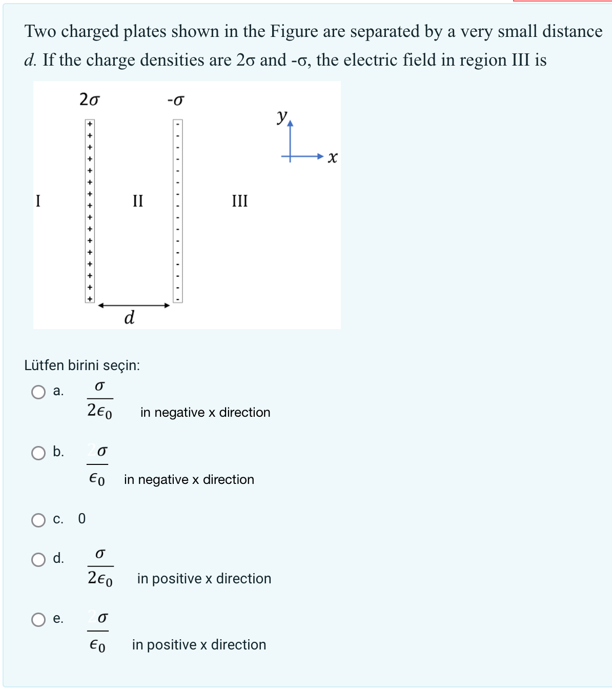 Solved Two charged plates shown in the Figure are separated | Chegg.com