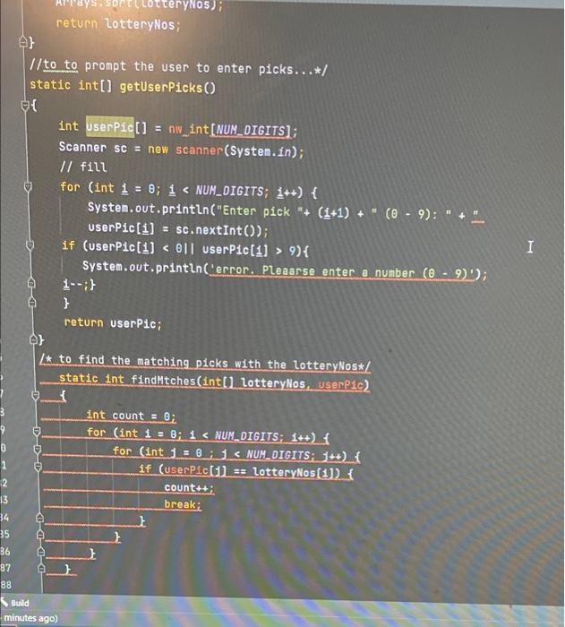 Solved import java.io.*; import java.util.Scanner; // | Chegg.com