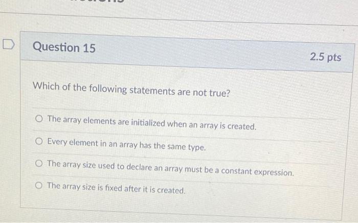 Solved Question 13 2 Which Of The Following Function 7102