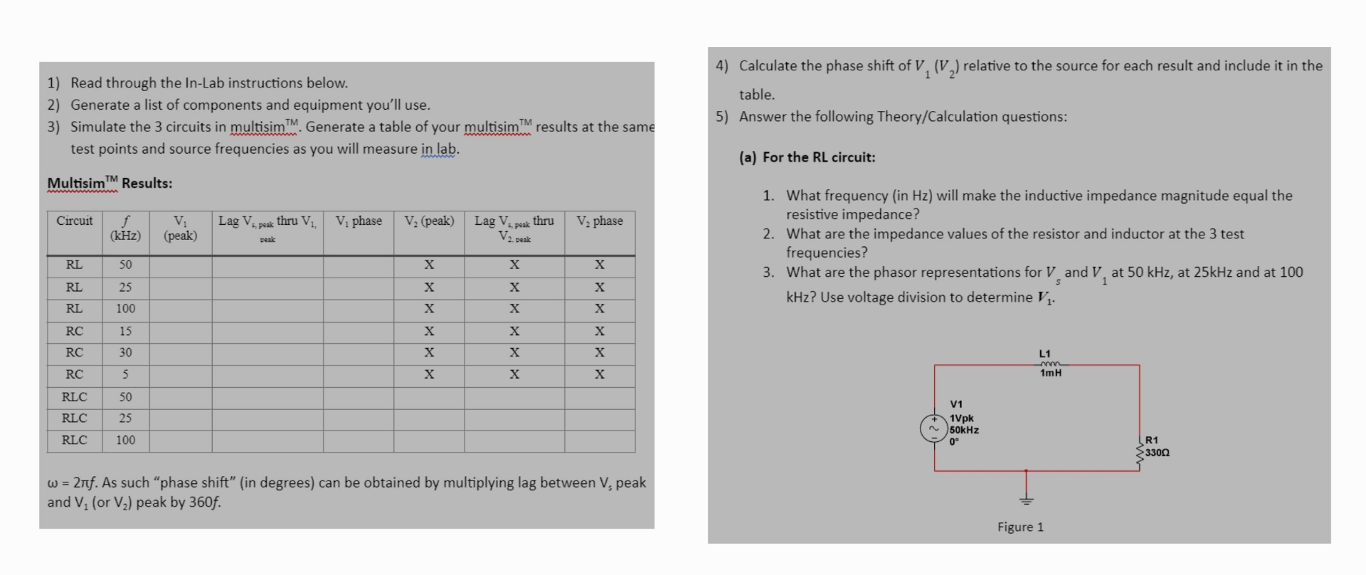 I need this answered in multisim as that is part of | Chegg.com