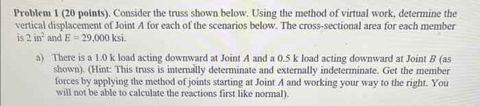 Solved Problem 3 (20 points). Repeat Problem 1(a) in | Chegg.com