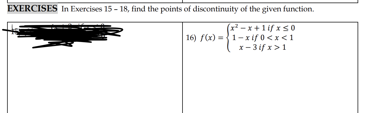 Solved EXERCISES In Exercises 15 - 18, ﻿find the points of | Chegg.com