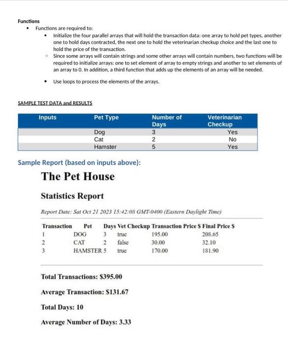 Solved please provide a well-structured code. The output | Chegg.com