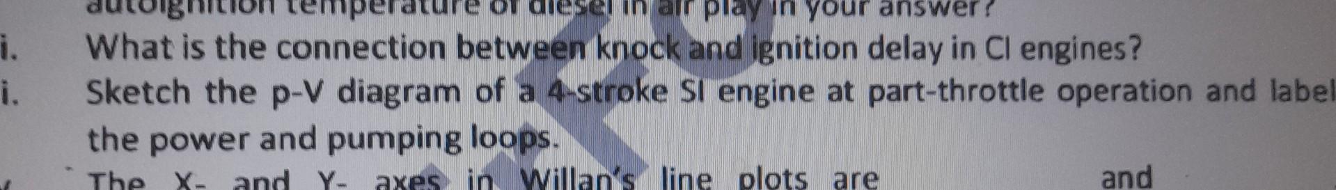 Diagram Of Engine Knock Knocking Accelerating