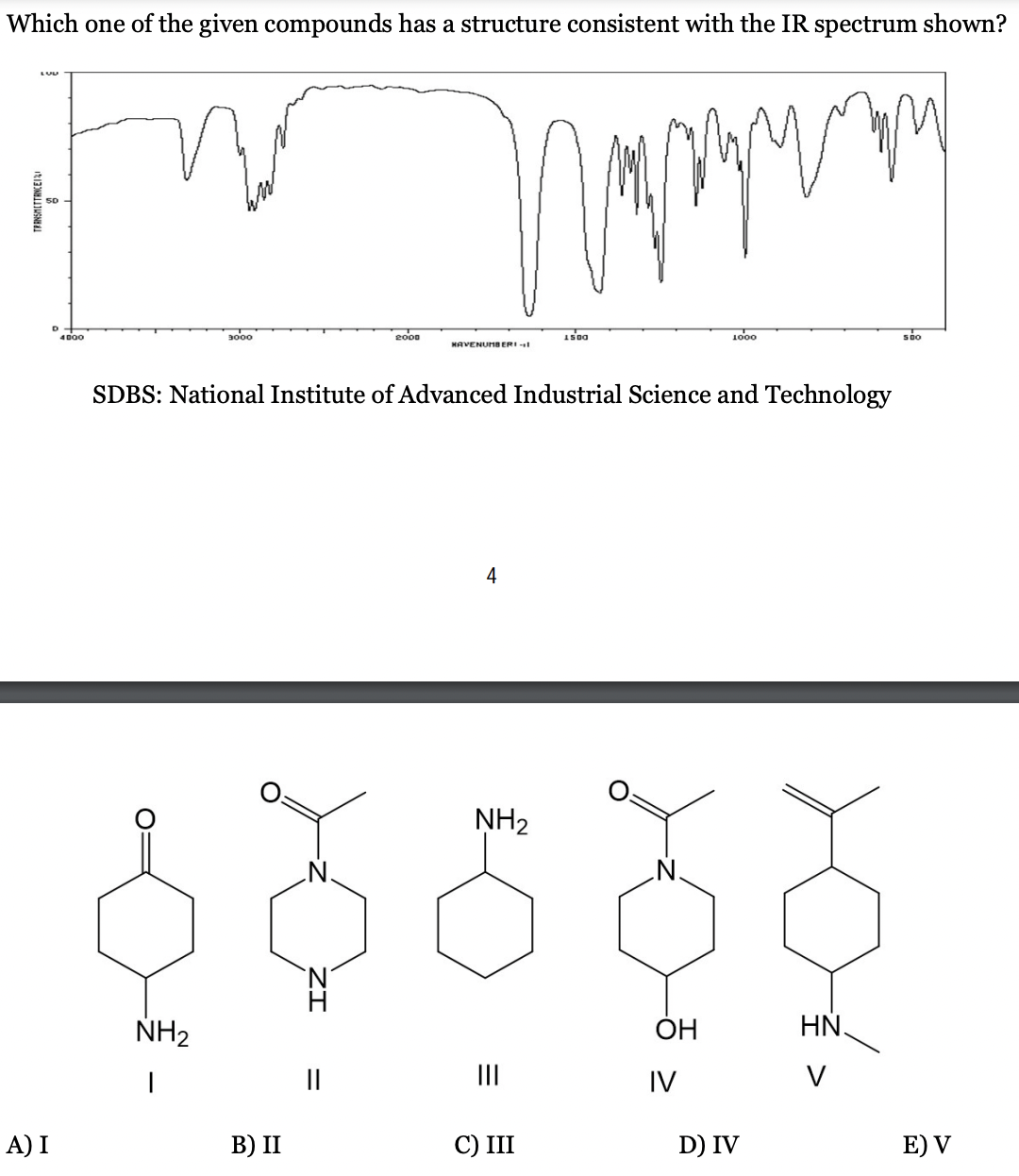 Which one of the given compounds has a structure | Chegg.com
