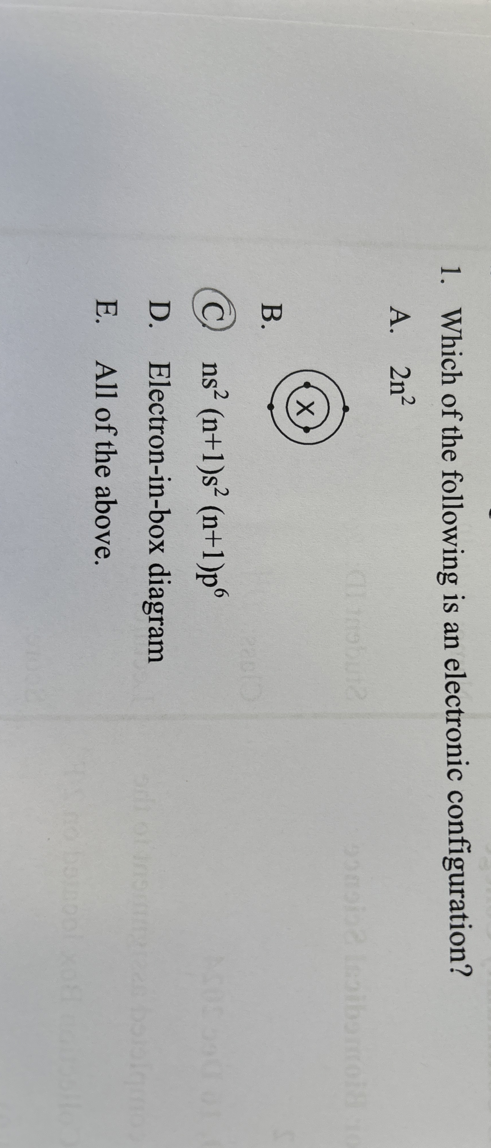 Solved Which of the following is an electronic | Chegg.com