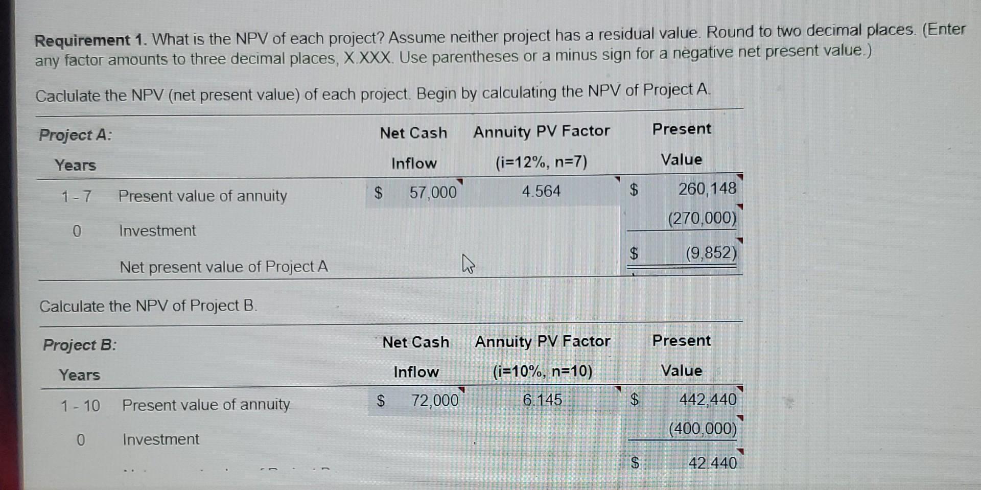 Solved Use the NPV method to determine whether Kyler | Chegg.com