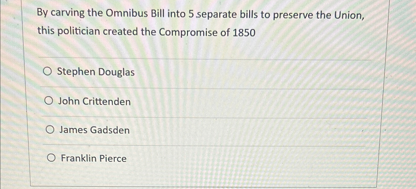 Solved By carving the Omnibus Bill into 5 ﻿separate bills to | Chegg.com