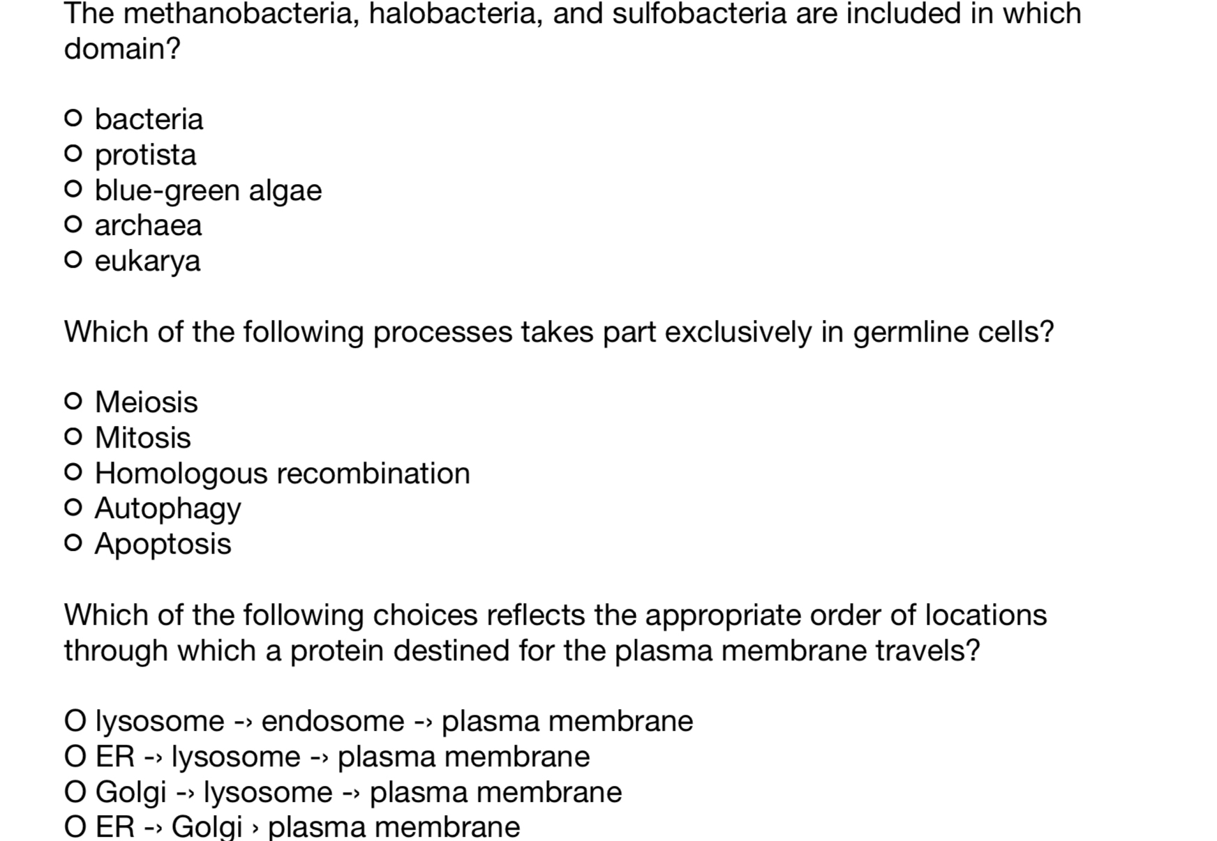 Solved The methanobacteria, halobacteria, and sulfobacteria | Chegg.com