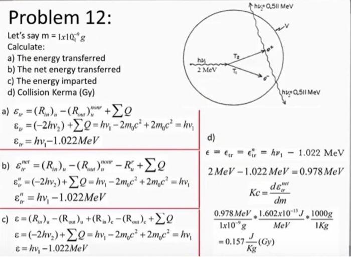 Solved Problem 12: Let's say m=∣x∣0−9 g Calculate: a) The | Chegg.com